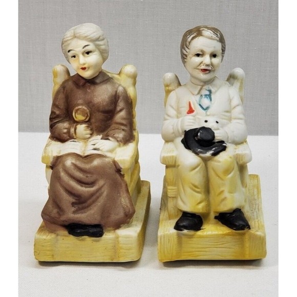 Artmark | Accents | Vintage Artmark Pair Of Grandma Grandpa Ceramic ...